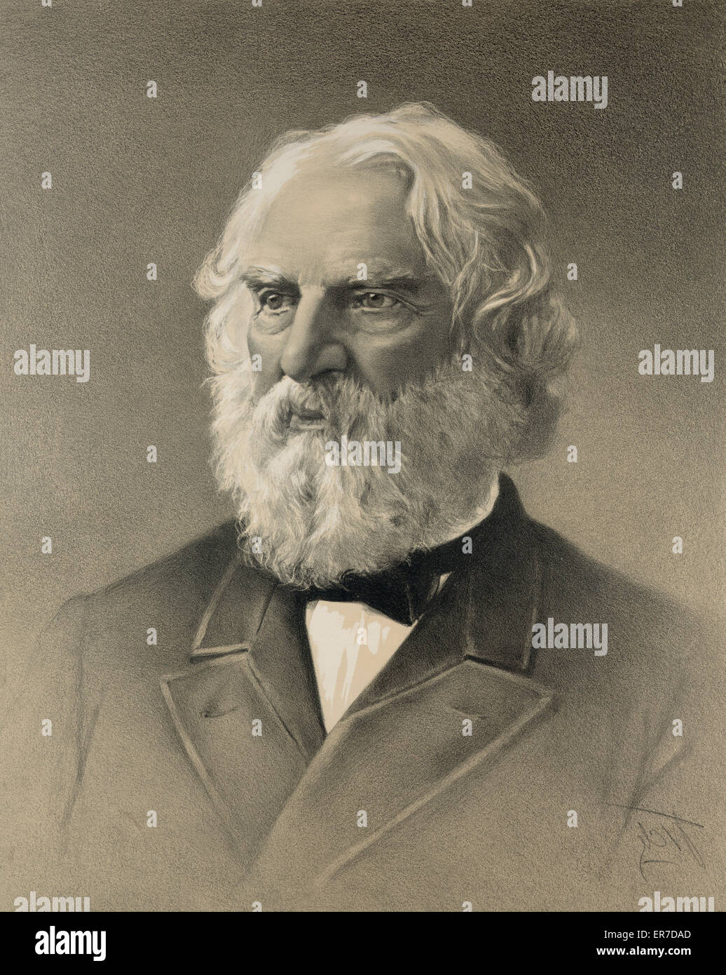 Henry W. Longfellow Stock Photo - Alamy