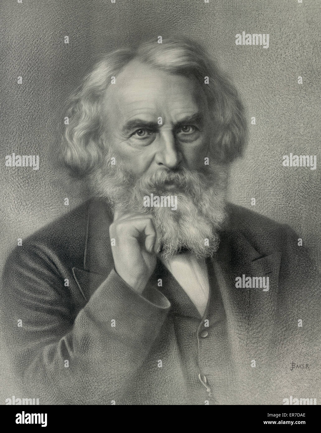 Henry W. Longfellow Stock Photo - Alamy