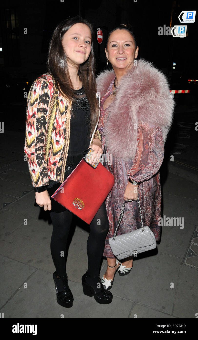 London, UK. Mercy Magic Cutler & Fran Cutler at the 'The Elephant Man ...