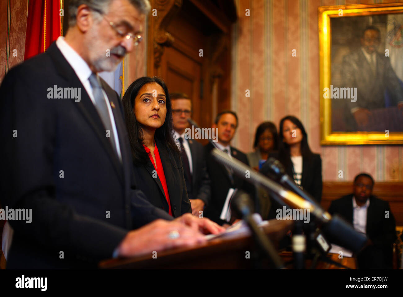 Cleveland mayor frank jackson hi-res stock photography and images - Alamy