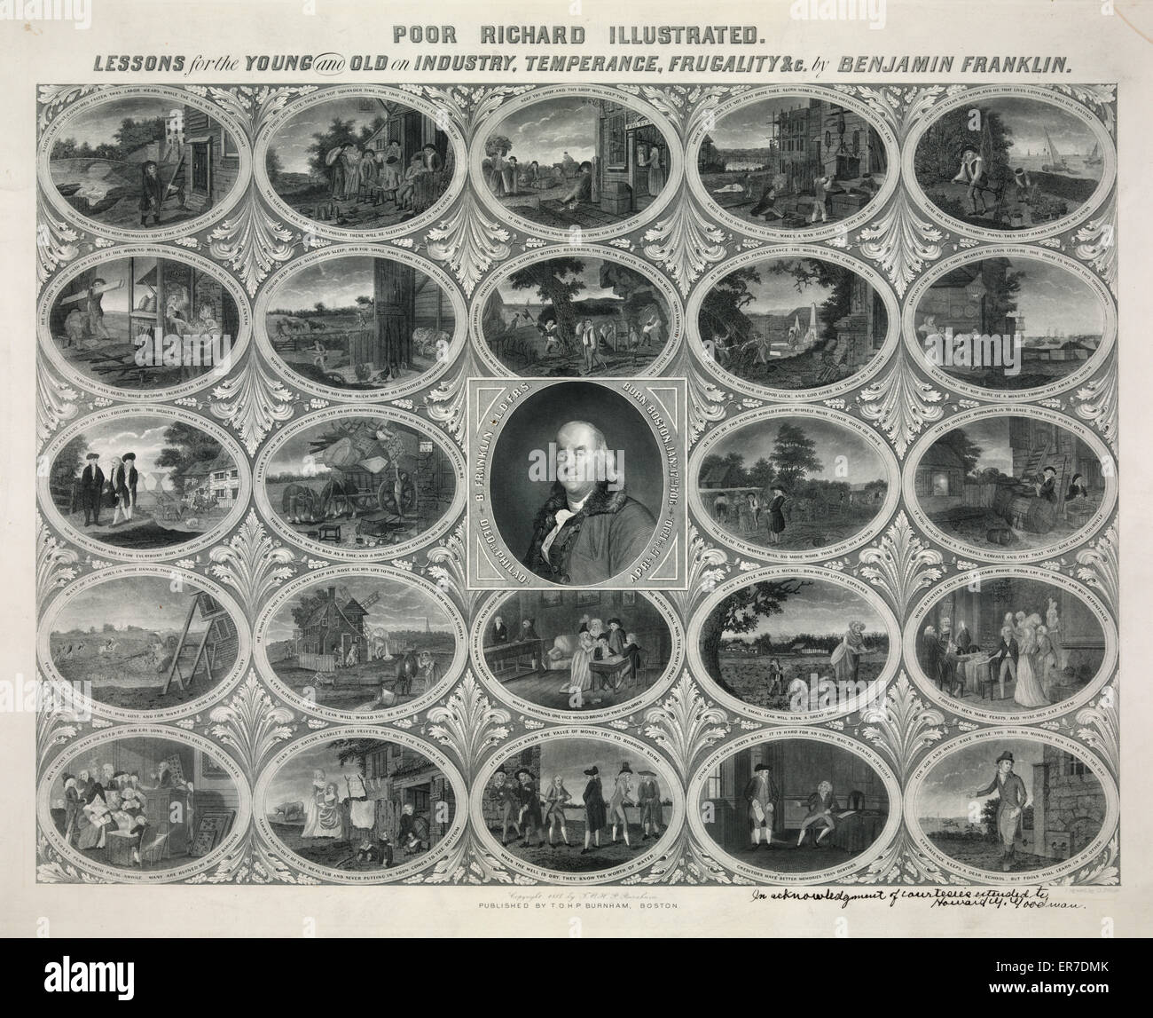 Poor richard illustrated hi-res stock photography and images - Alamy