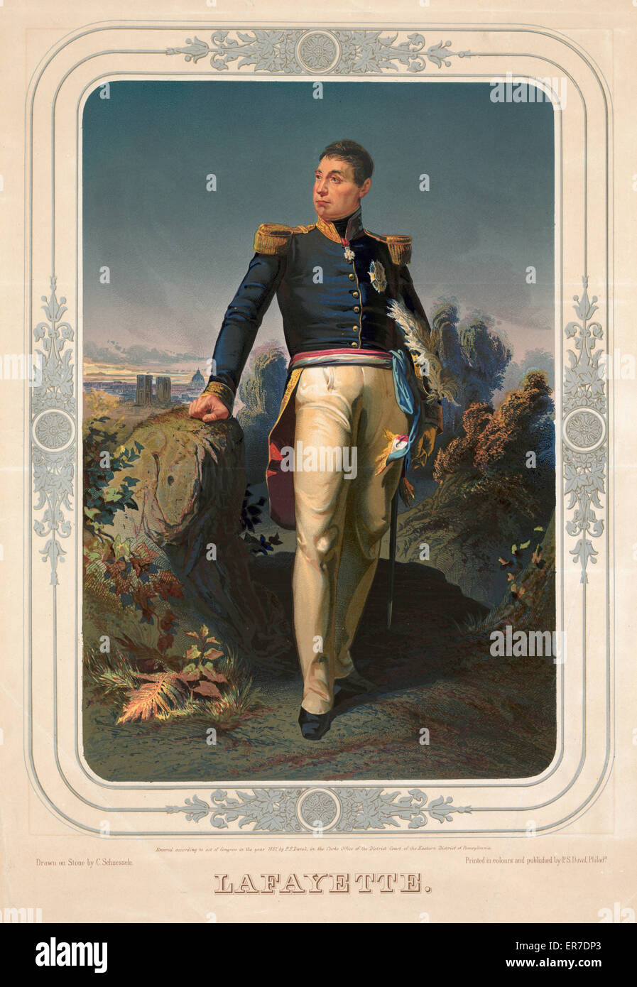 Lafayette portrait hi-res stock photography and images - Alamy