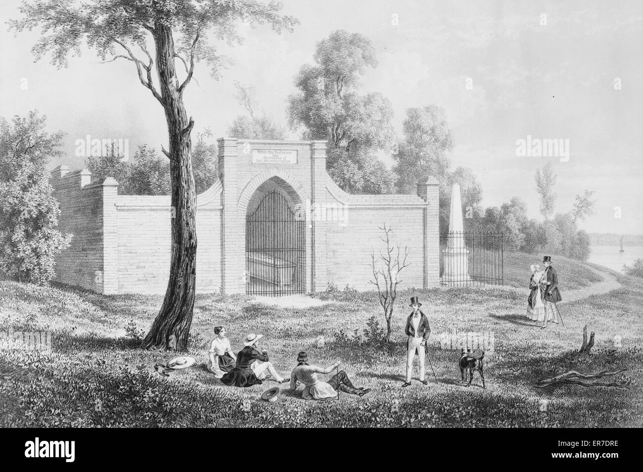 George Washington Mount Vernon Tomb High Resolution Stock Photography ...