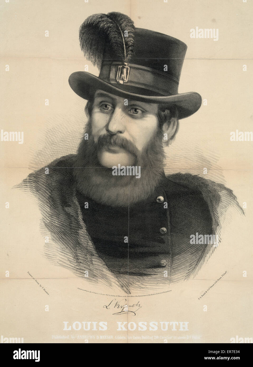 Louis kossuth hi-res stock photography and images - Alamy