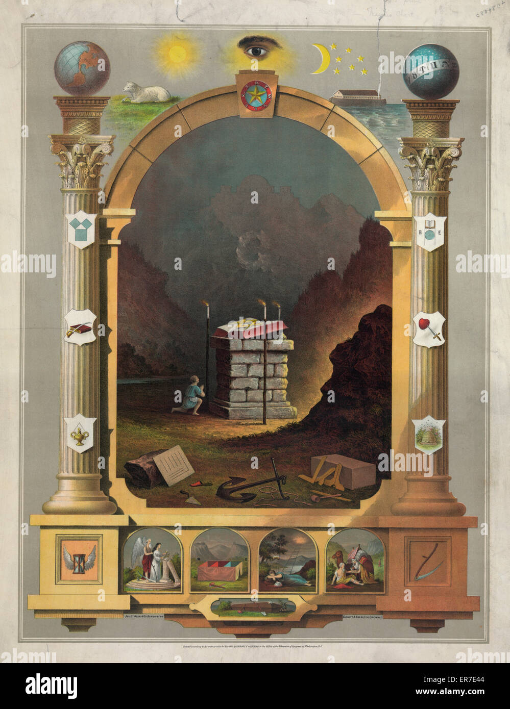 Masonic chart hi-res stock photography and images - Alamy