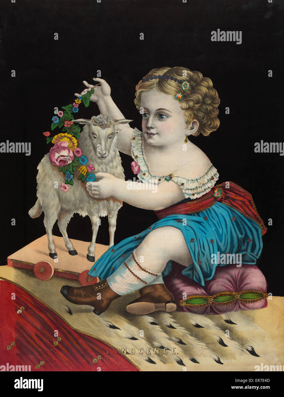 Child lamb hi-res stock photography and images - Alamy