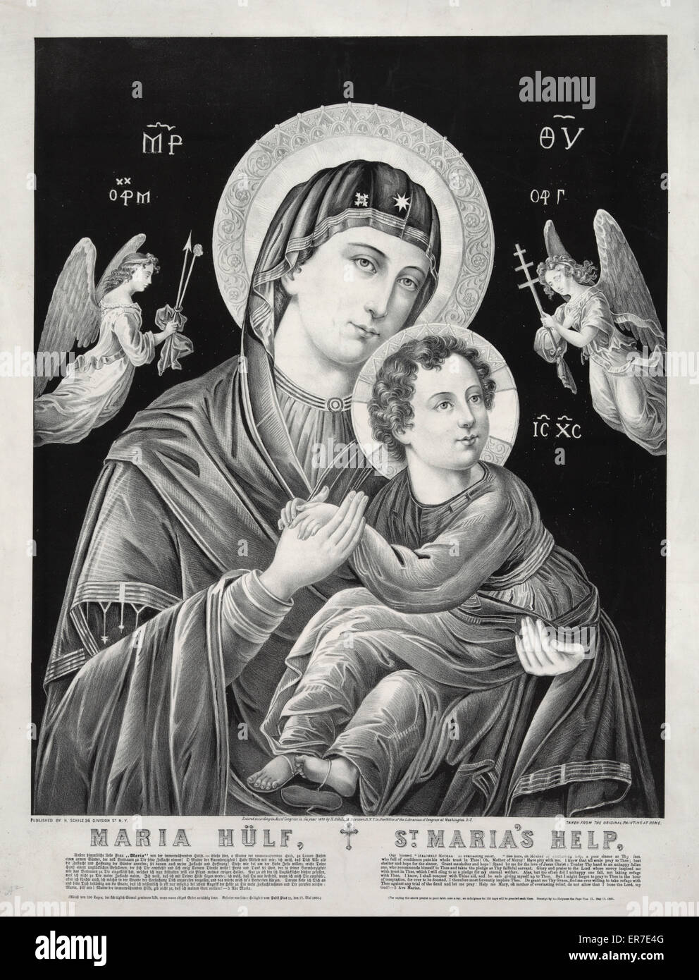 Maria Hulf, St. Maria's help Stock Photo - Alamy