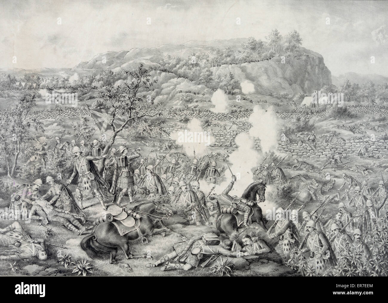 Battle of Magersfontein (Modder River Stock Photo - Alamy