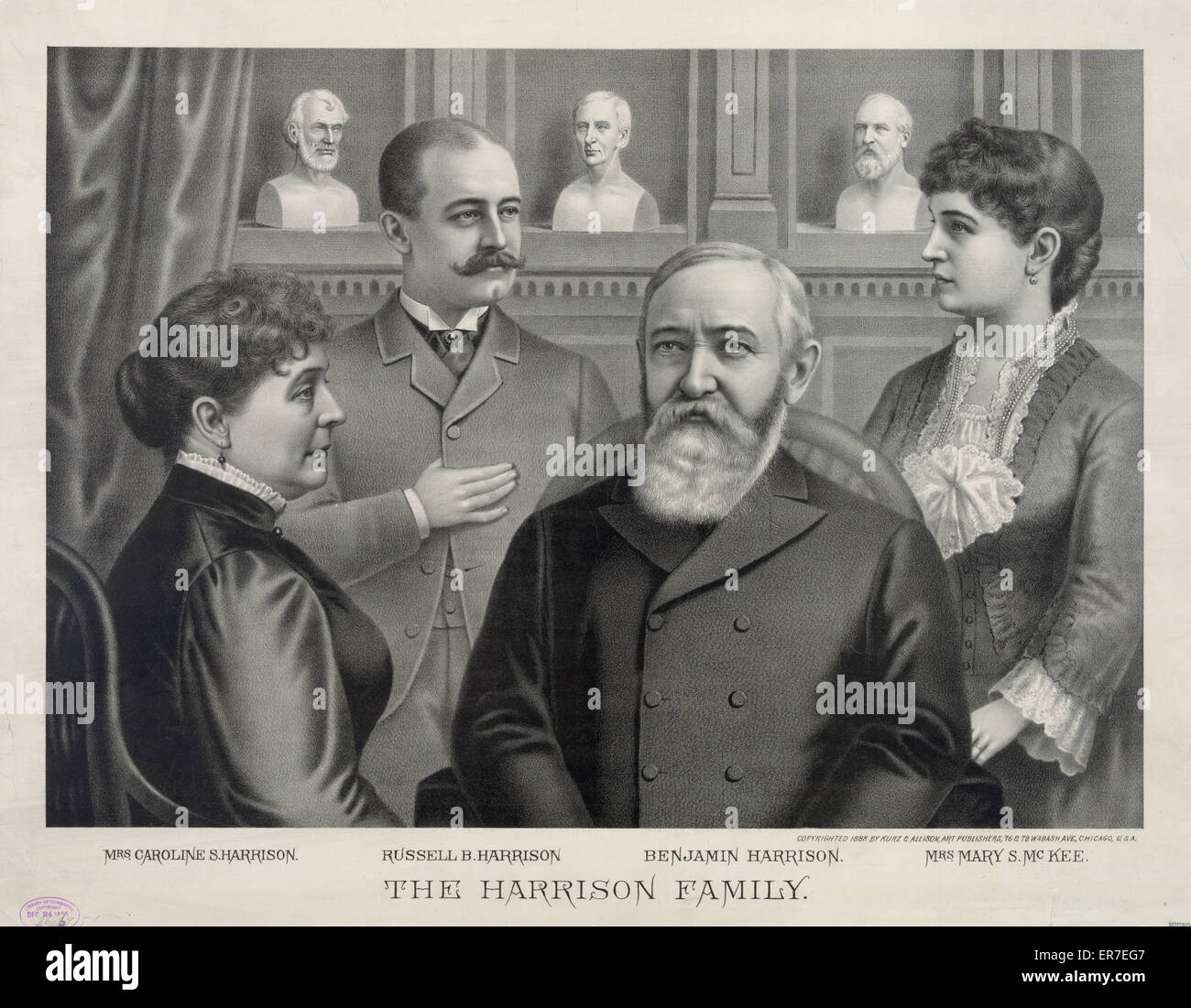 The Harrison family Stock Photo - Alamy