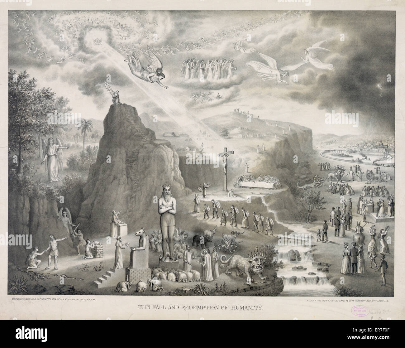 The fall and redemption of humanity Stock Photo - Alamy