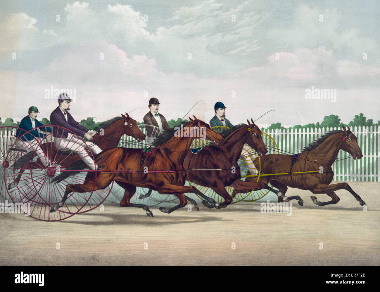 Goldsmith Maid, Lucy, American Girl & Henry Stock Photo - Alamy