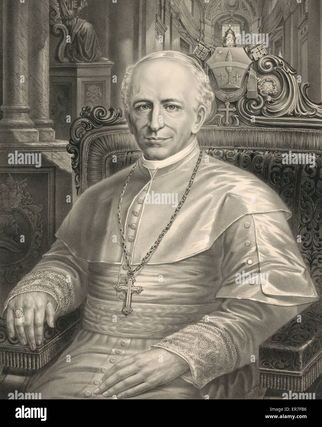 Pope leo xiii hi-res stock photography and images - Alamy