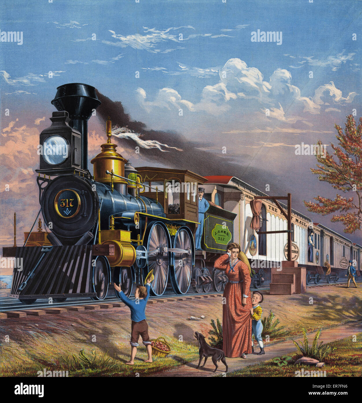 The fast mail Stock Photo - Alamy