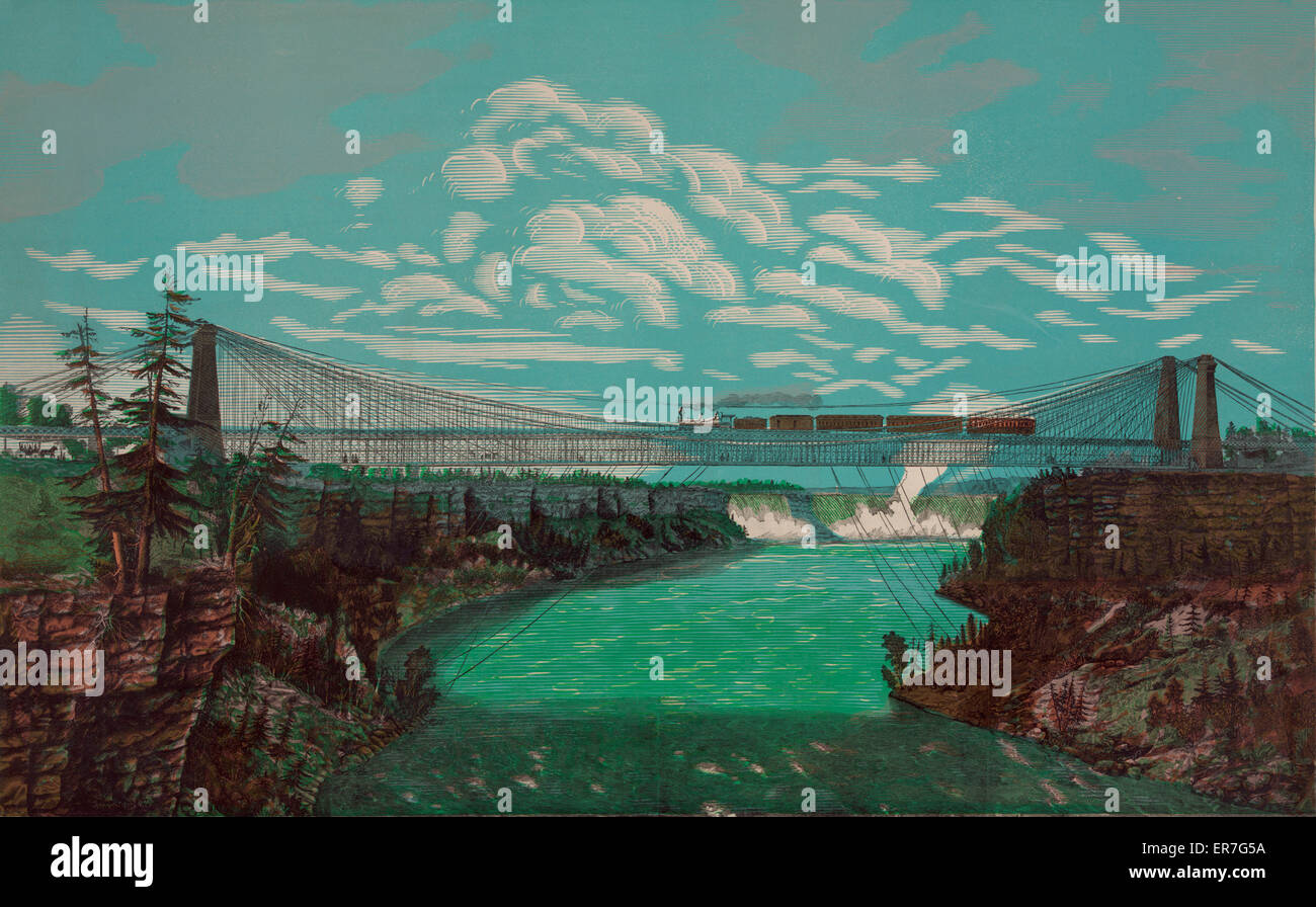 Niagara suspension bridge hi-res stock photography and images - Alamy