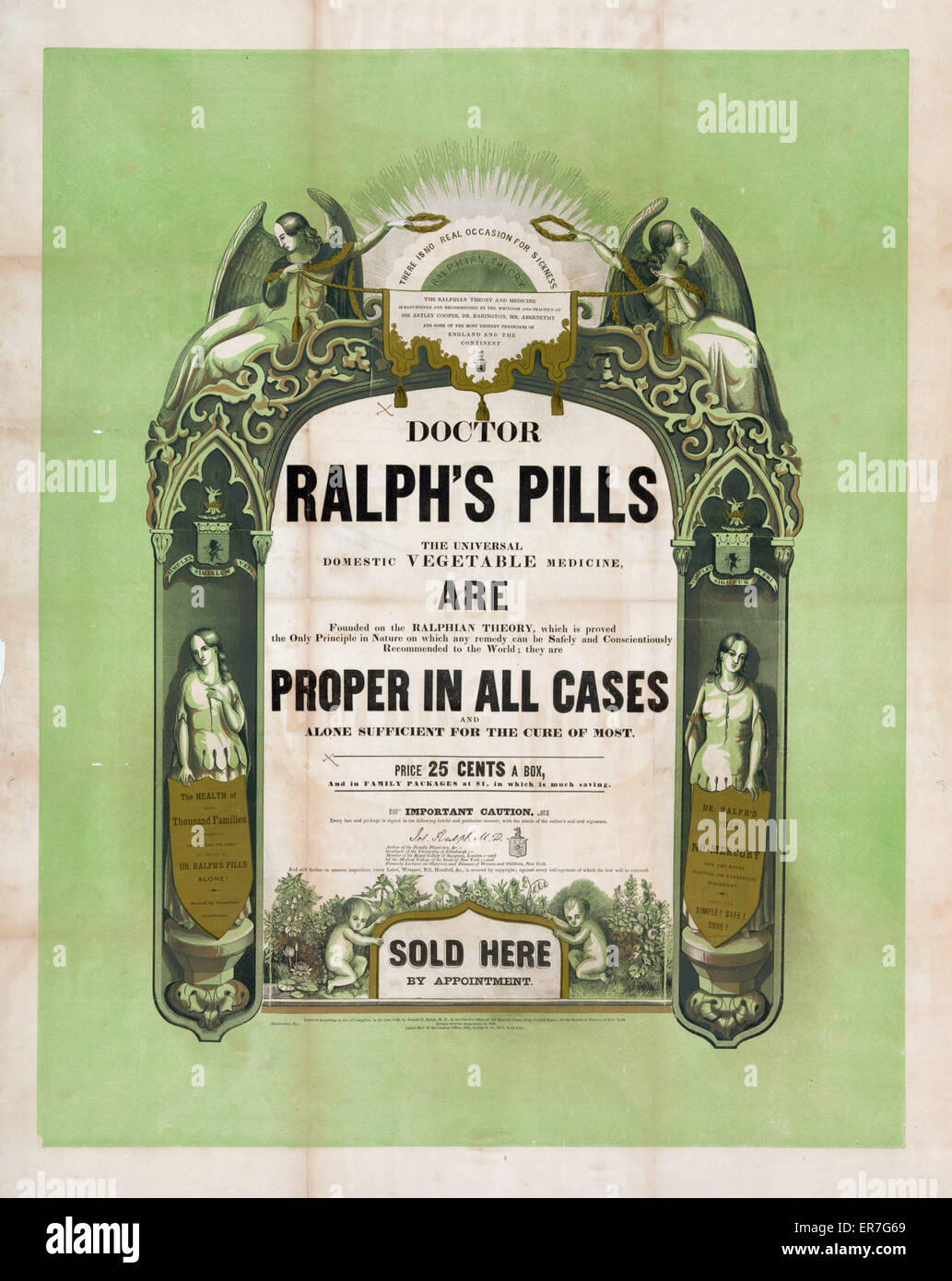 Doctor Ralph's pills Stock Photo - Alamy