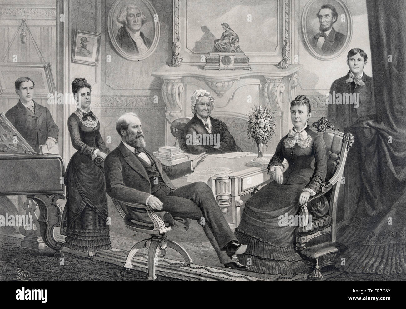 James Garfield Family