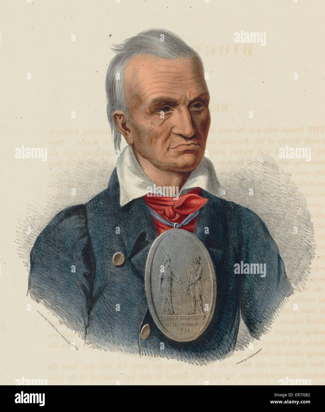 Red Jacket. Seneca war chief Stock Photo - Alamy