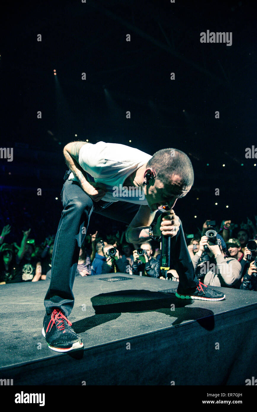 Linkin park in concert london hi-res stock photography and images - Alamy