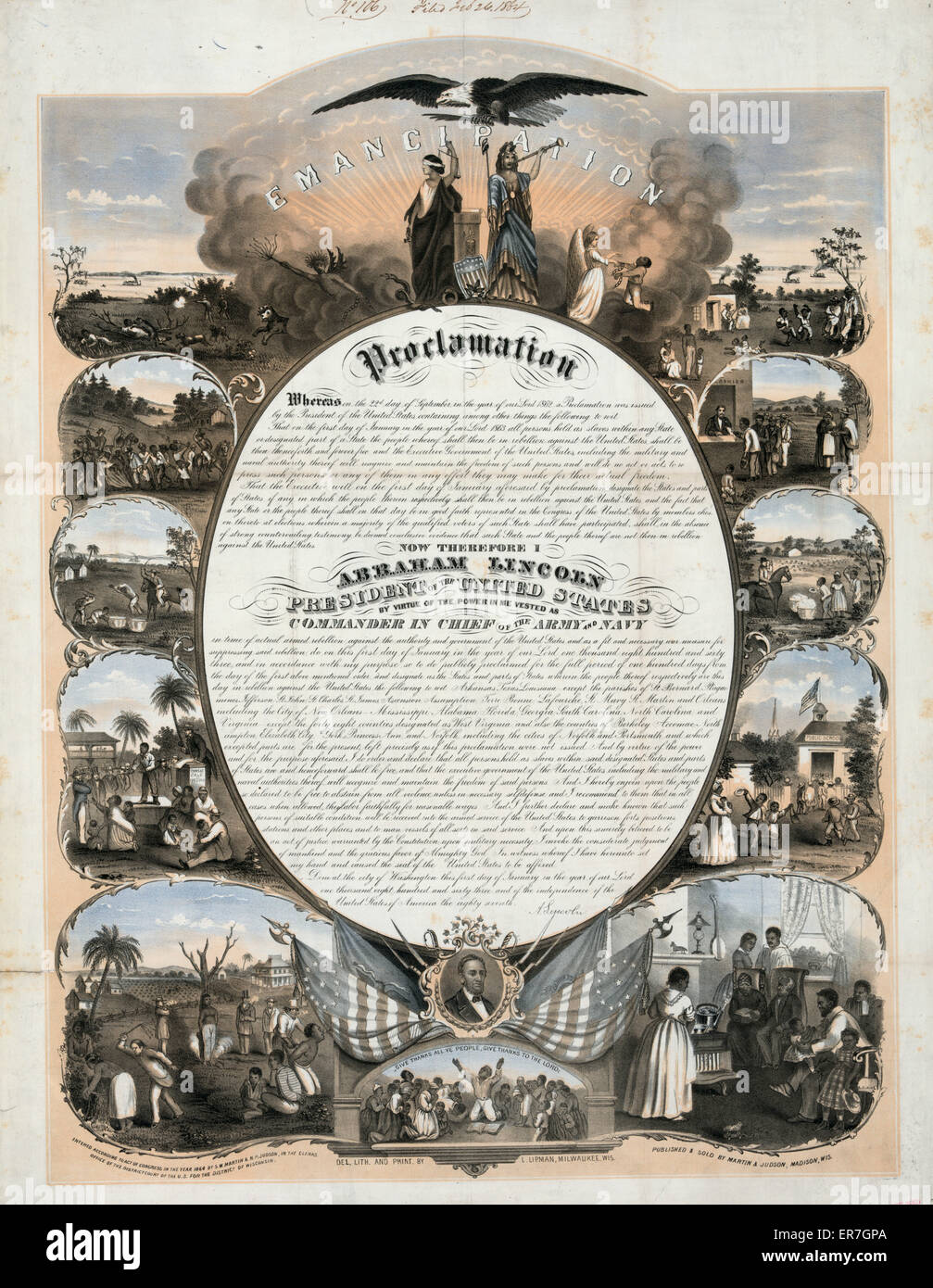 Emancipation Proclamation High Resolution Stock Photography and Images ...