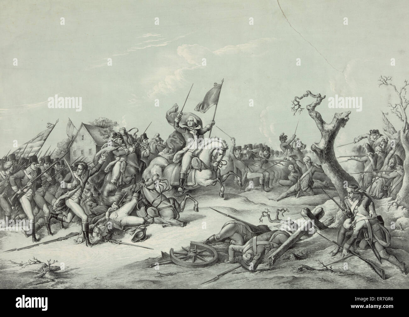 Battle of princeton 1777 hi-res stock photography and images - Alamy