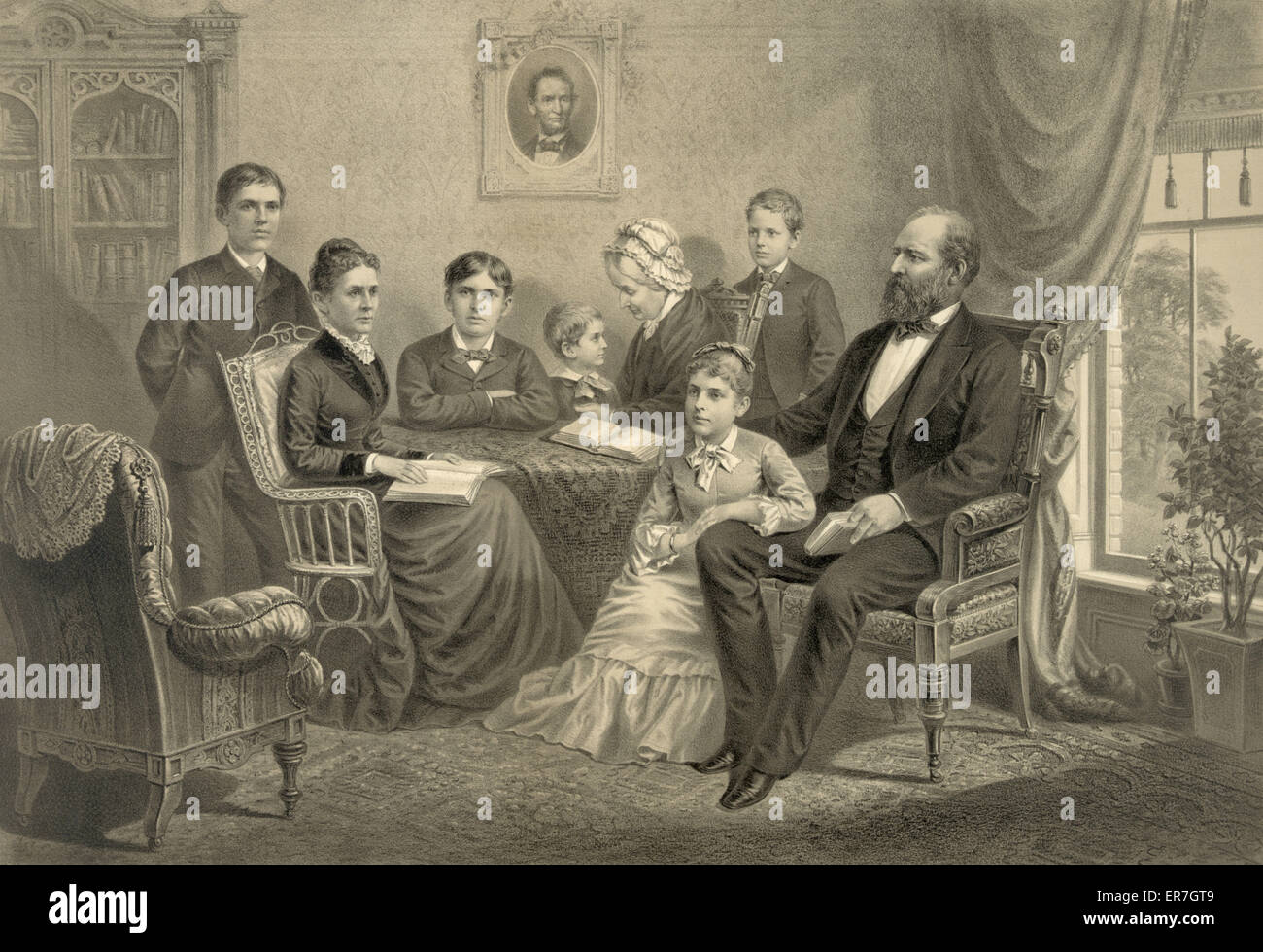 James Garfield Family