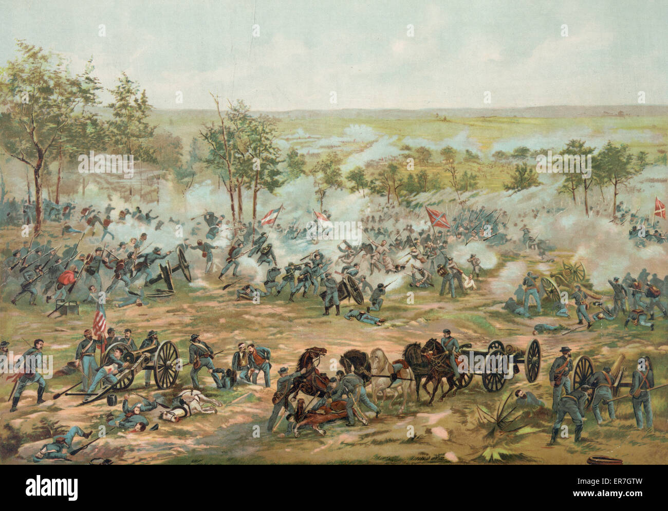 Battle at gettysburg hi-res stock photography and images - Alamy