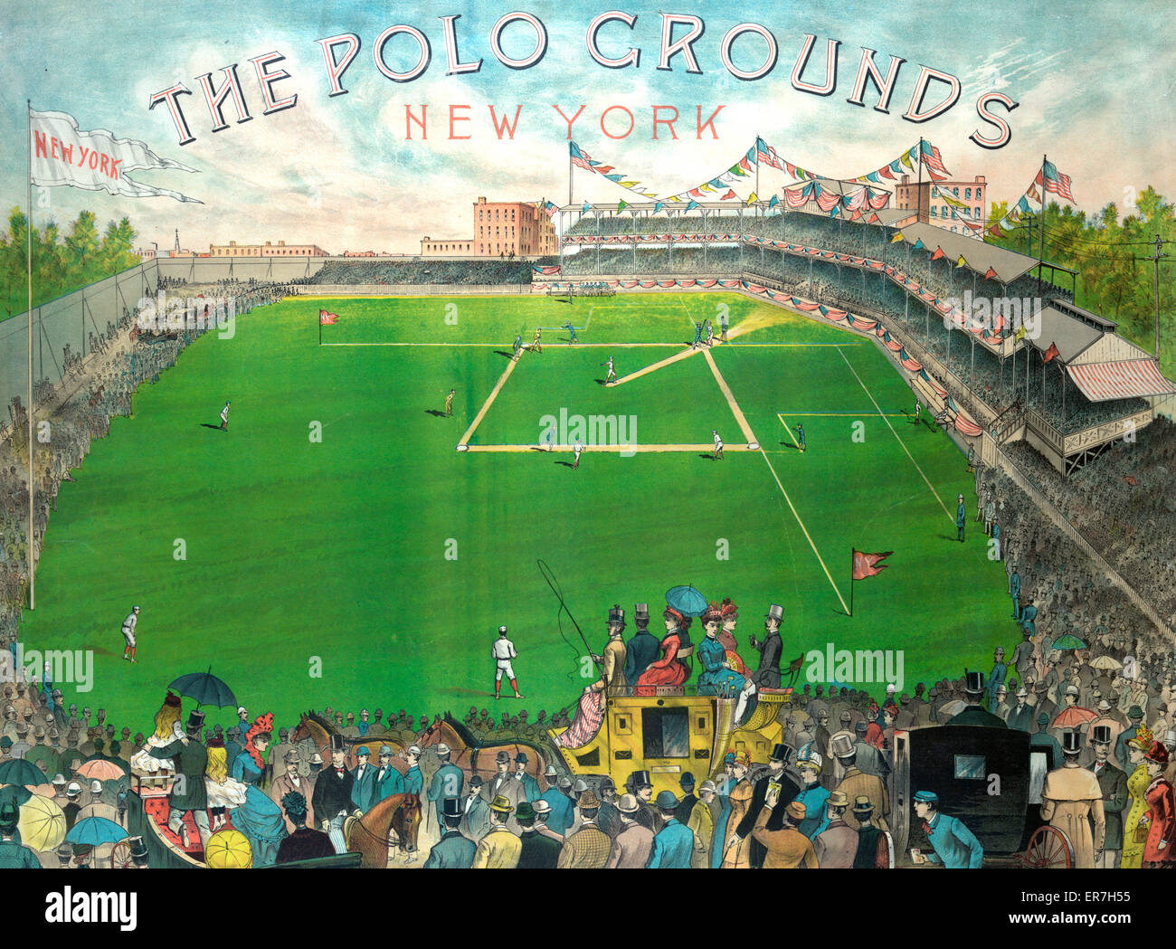 Polo grounds new york hi-res stock photography and images - Alamy