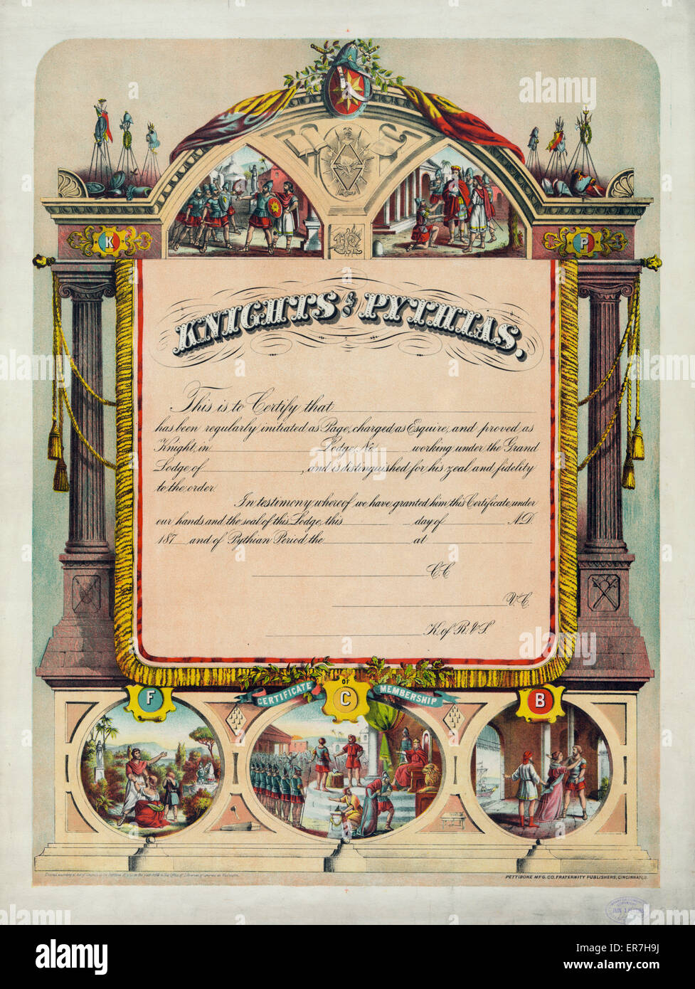 Knights of pythias hi-res stock photography and images - Alamy