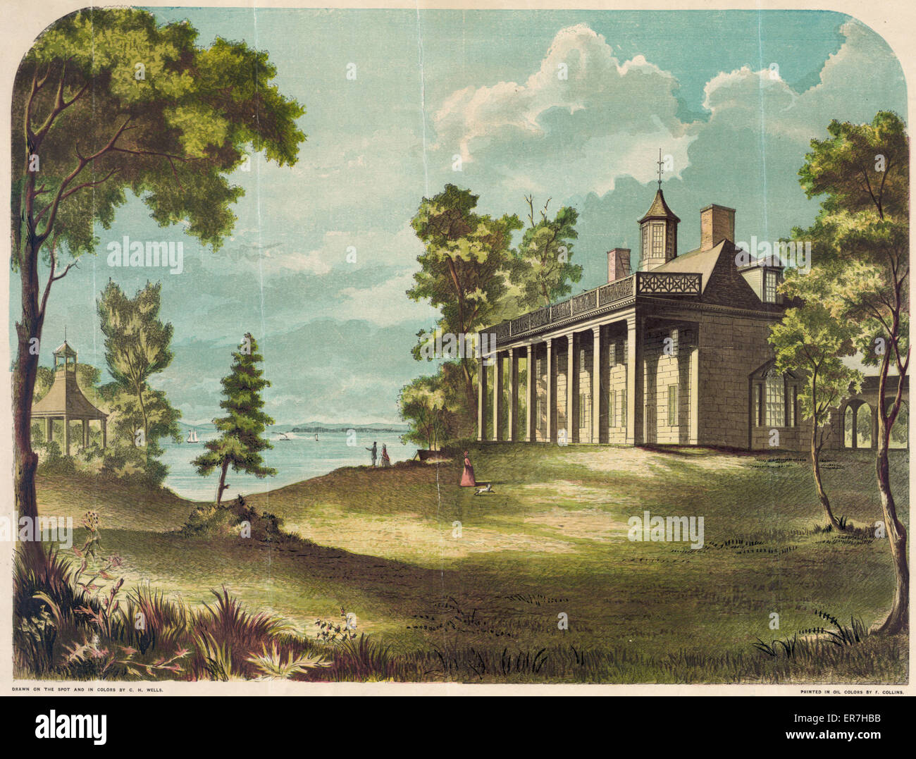 George washington home hi-res stock photography and images - Alamy