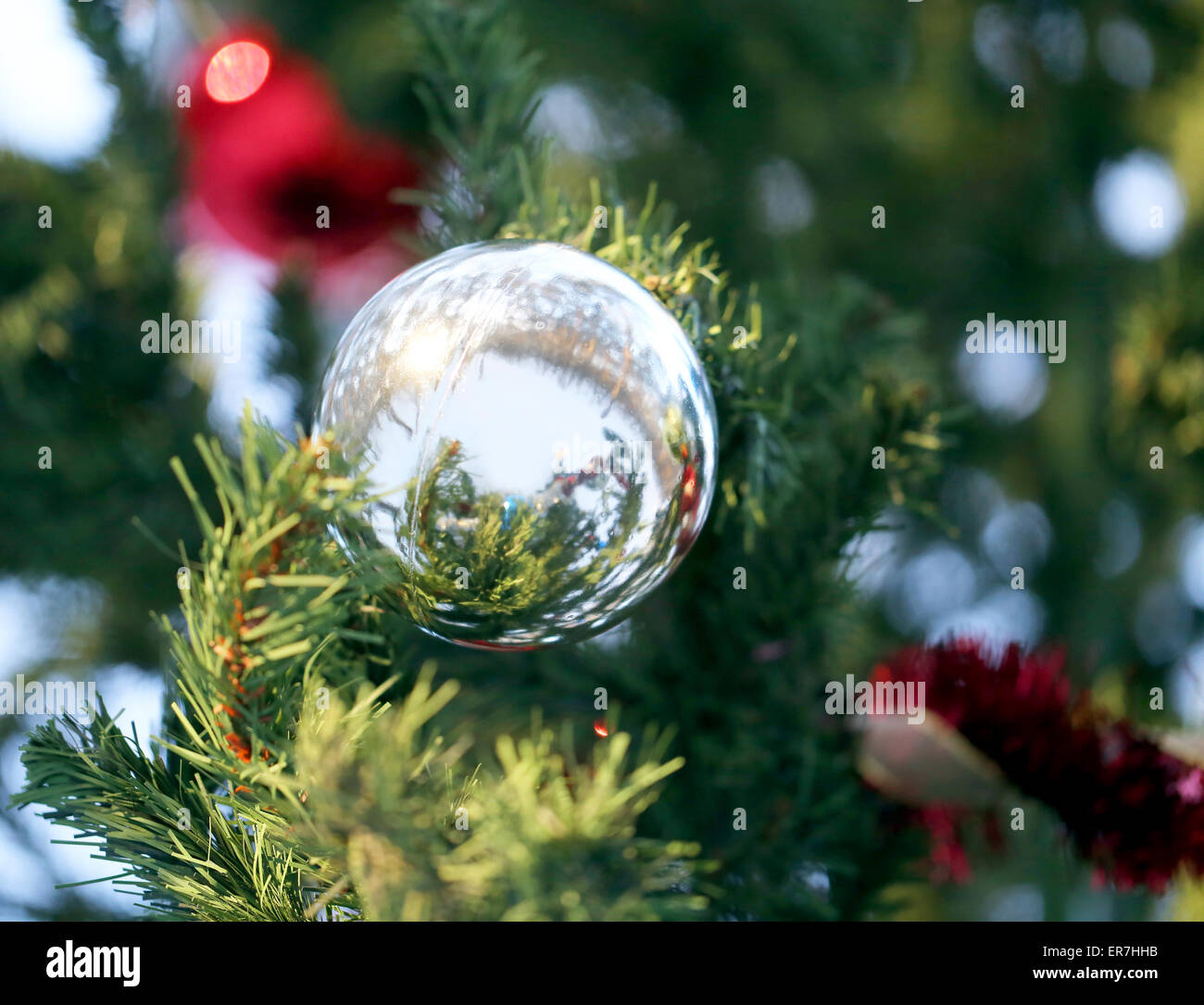 Christmas tree close up toys hi-res stock photography and images - Alamy