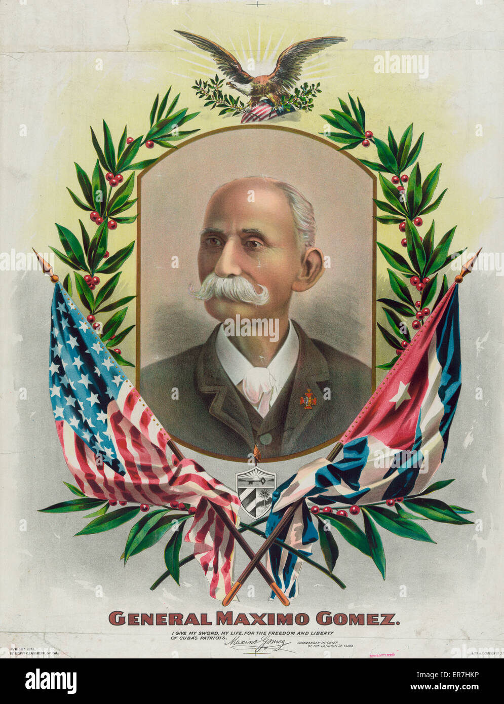 General Maximo Gomez Stock Photo - Alamy