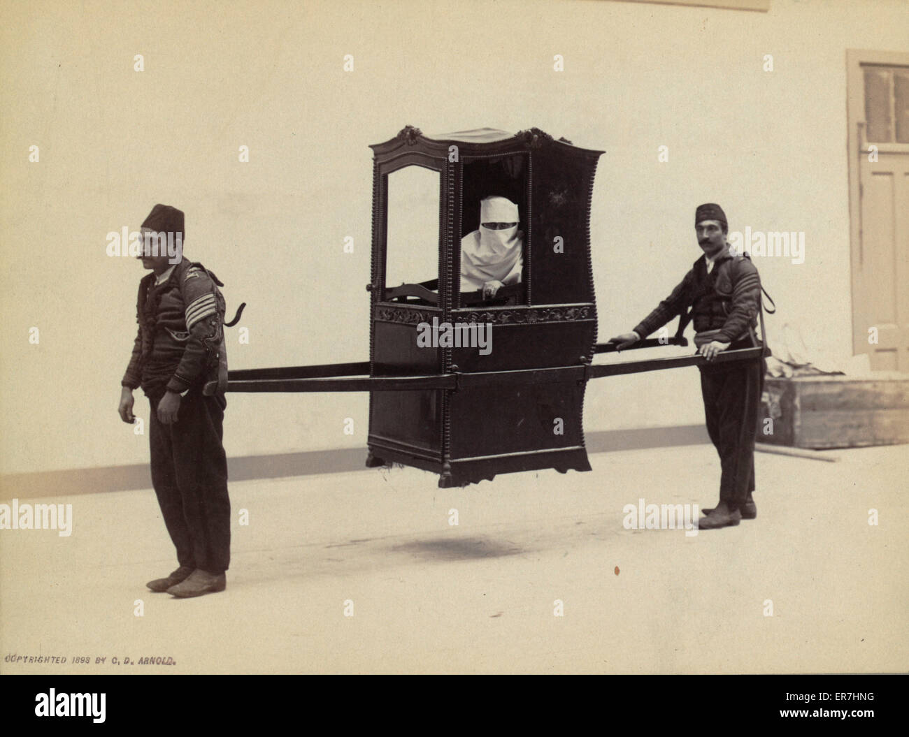 Turkish sedan chair Stock Photo - Alamy