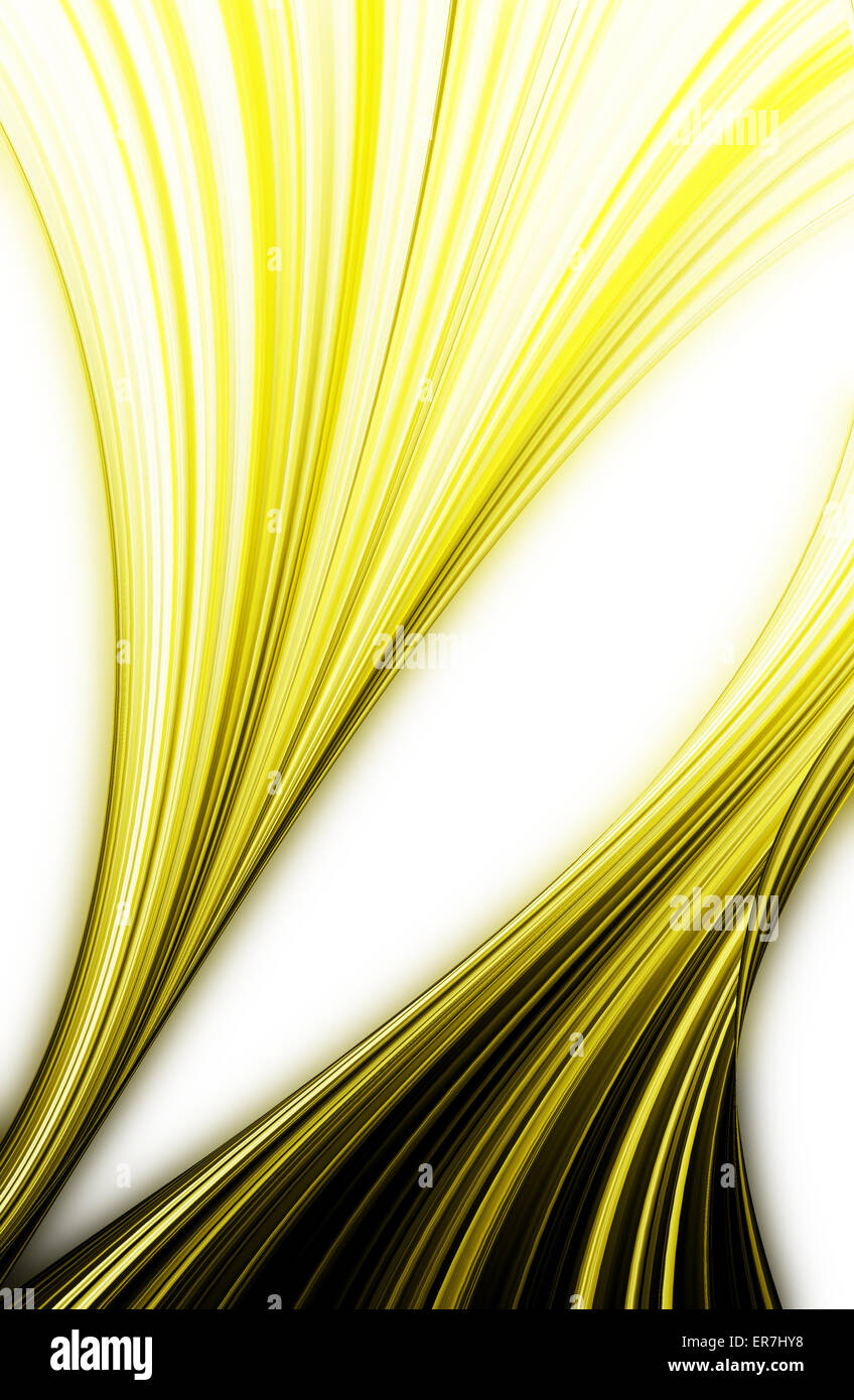 abstract yellow background and digital wave with motion blur Stock ...