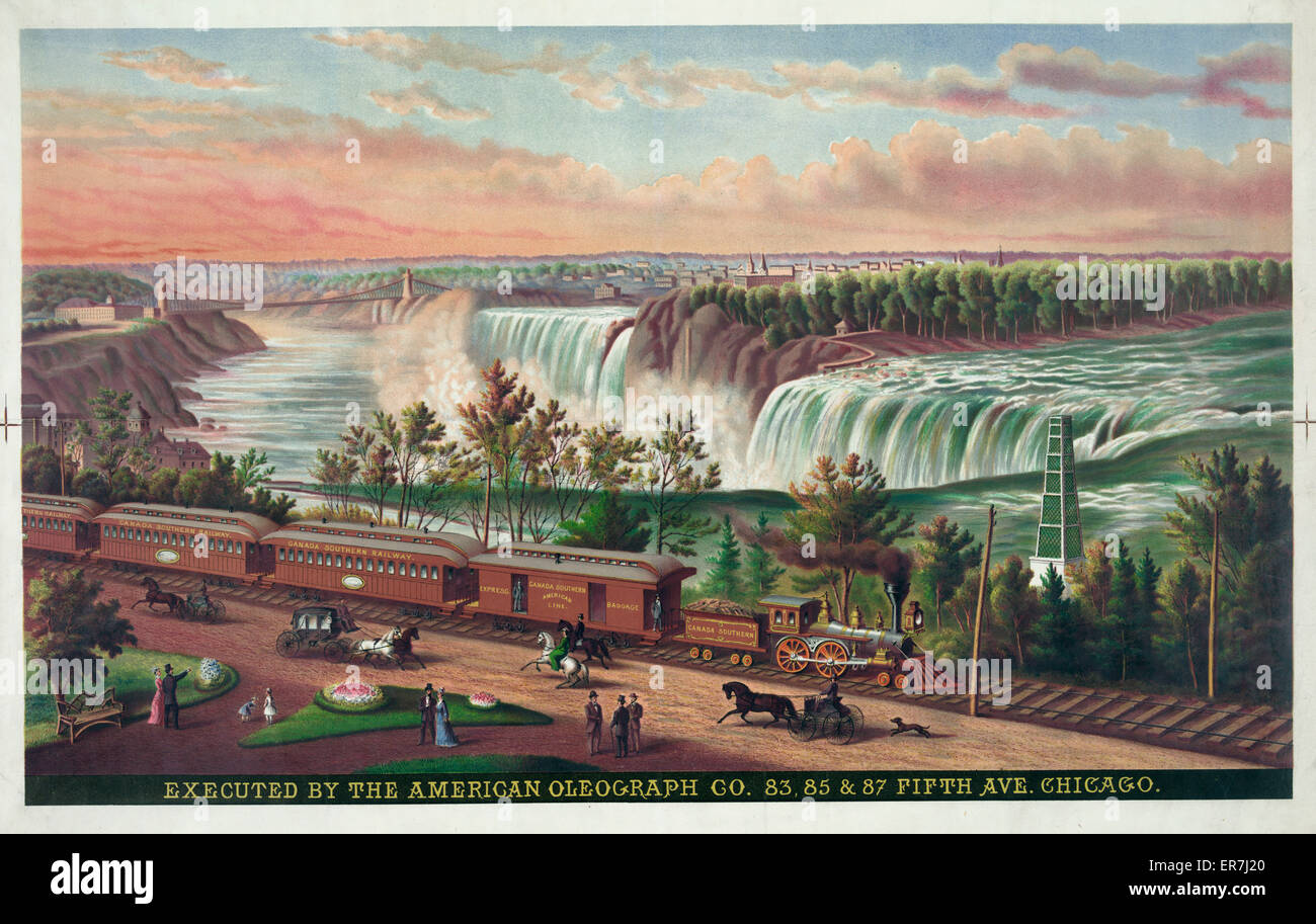 Canadian southern railway Stock Photo - Alamy