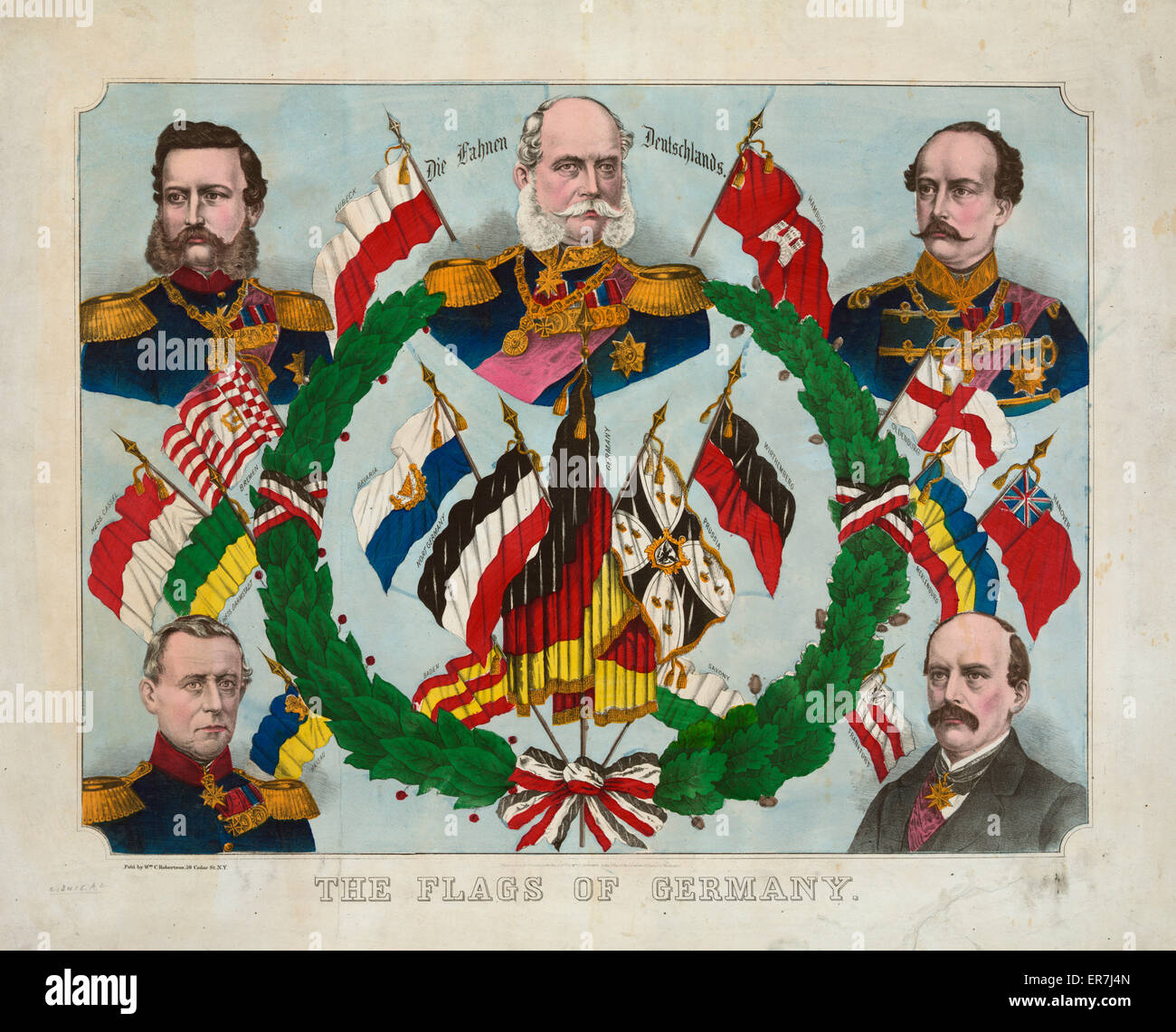 The flags of Germany Stock Photo - Alamy