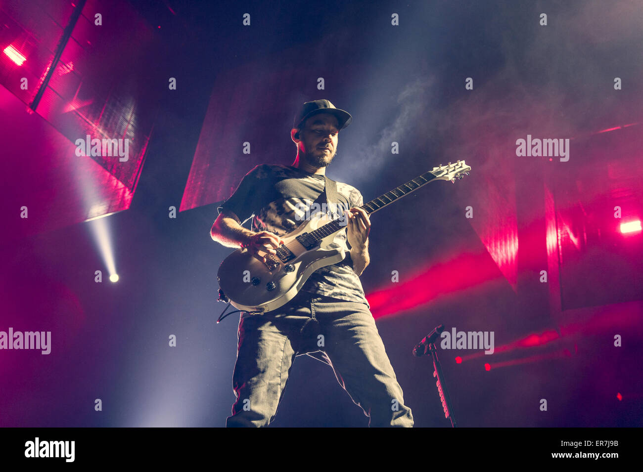 Linkin Park perform live in concert at The O2 Featuring: Linkin Park ...