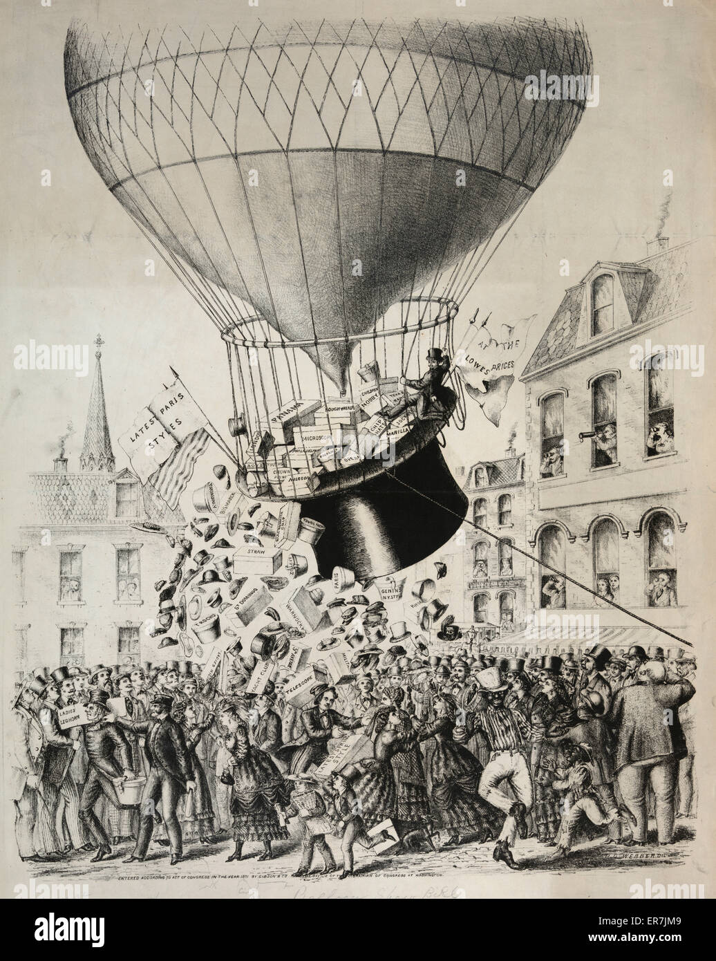 Balloon show bill Stock Photo - Alamy