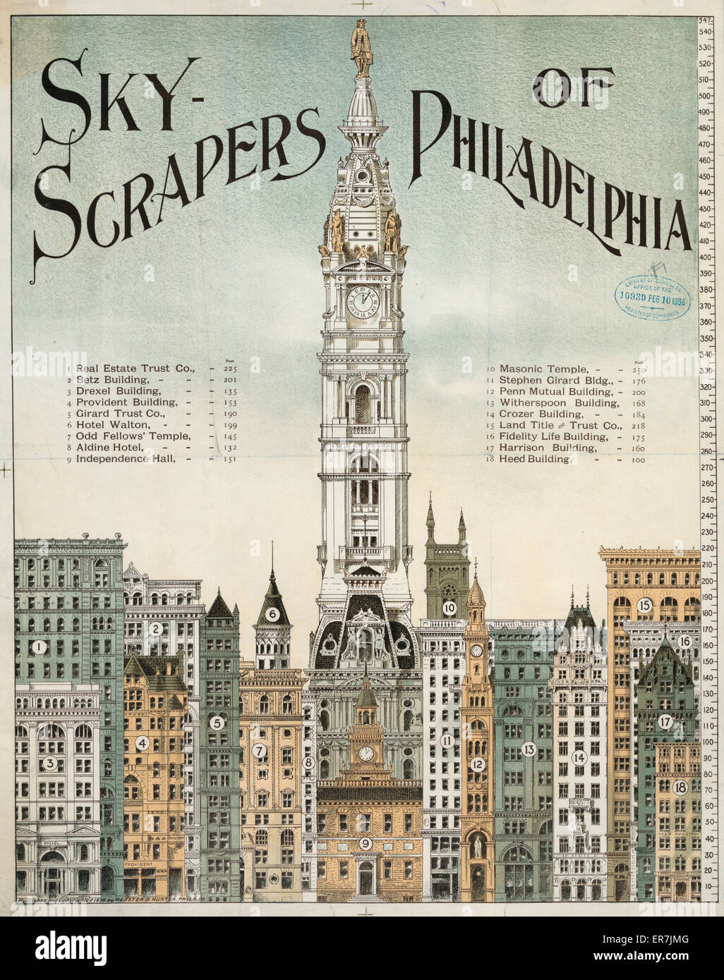 Philadelphia sky scrapers hi-res stock photography and images - Alamy