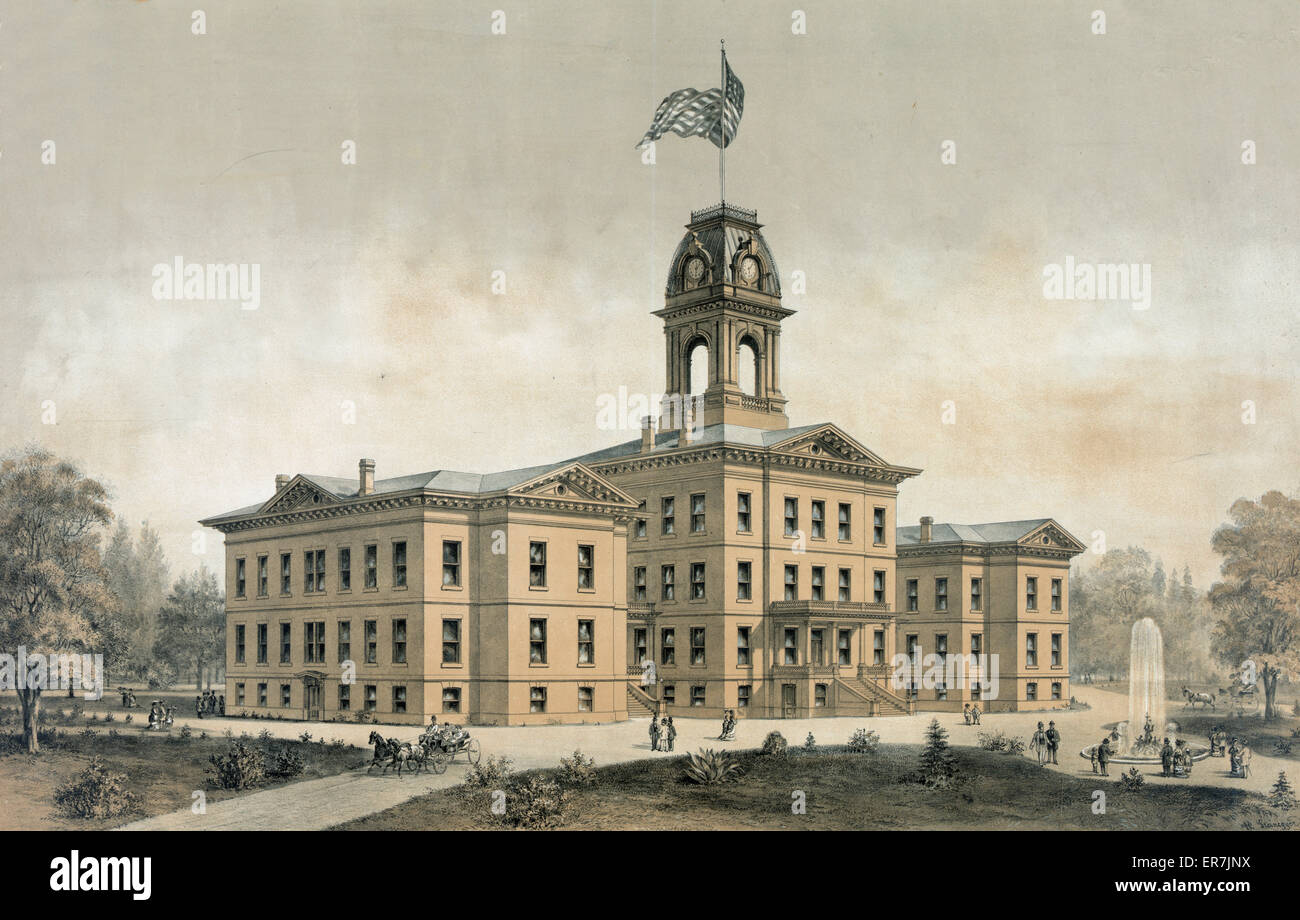 California normal school hi-res stock photography and images - Alamy