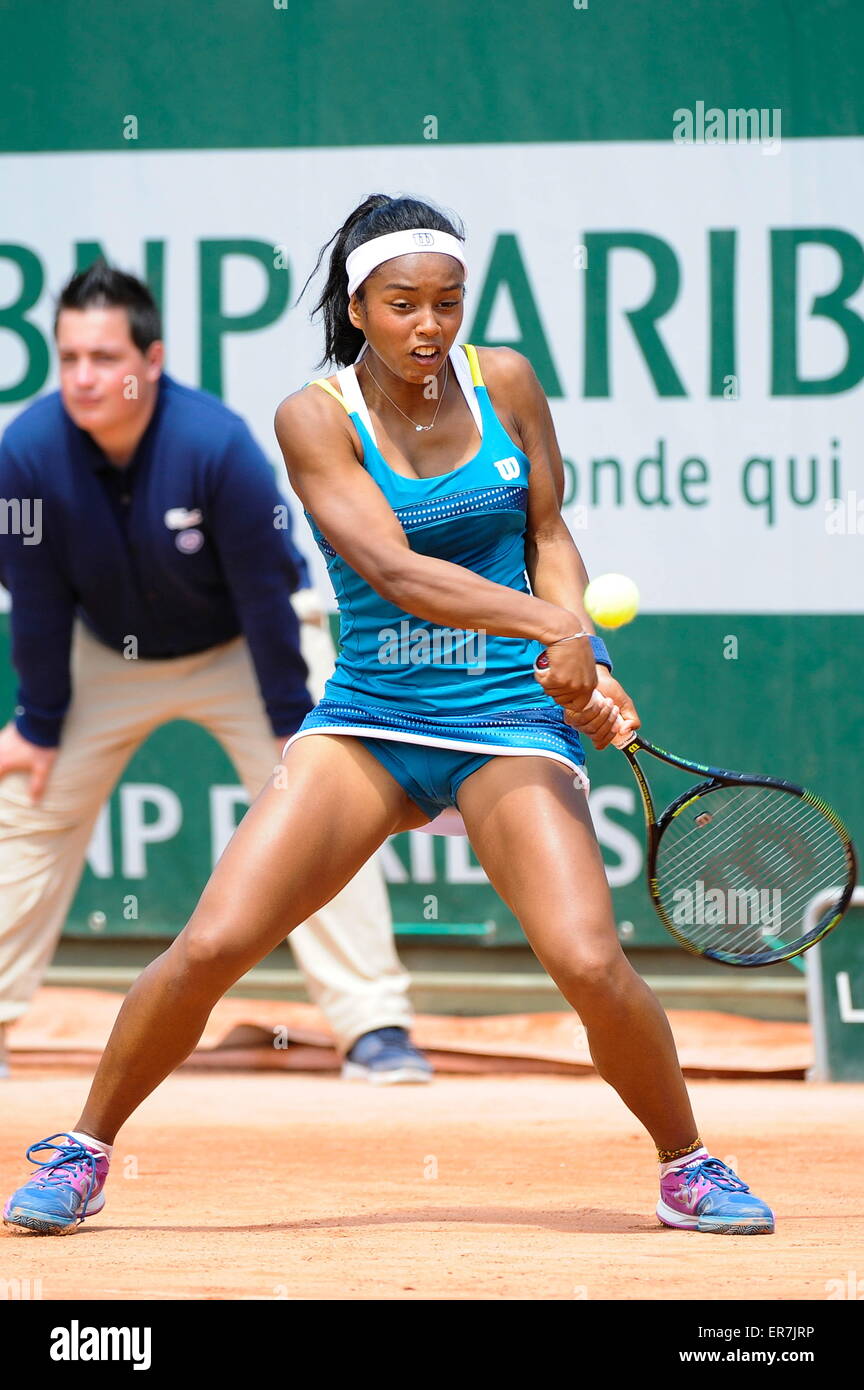 Tessah ANDRIANJAFITRIMO - 21.05.2015 - Qualifications Roland Garros ...