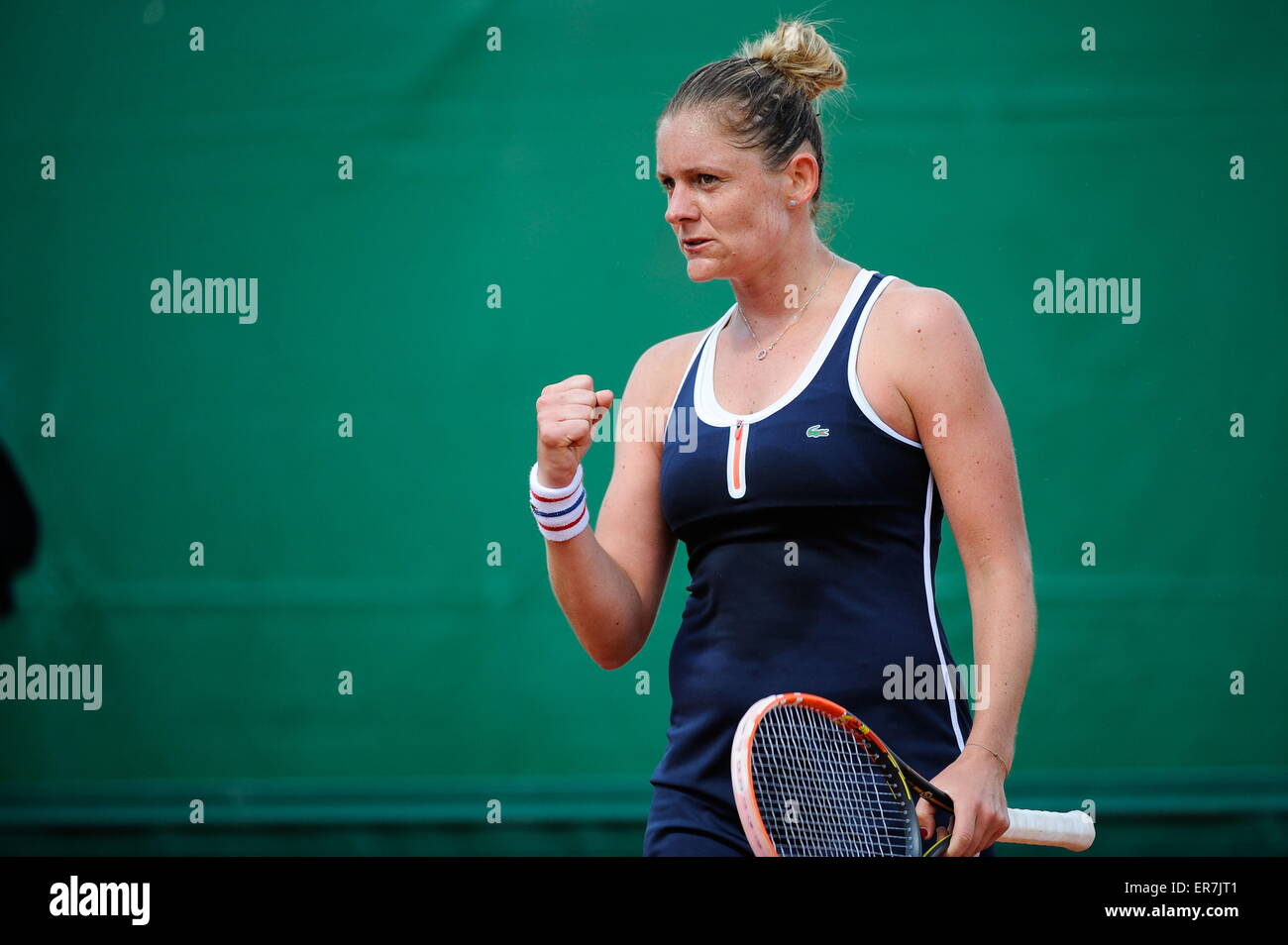 Julie COIN - 21.05.2015 - Qualifications Roland Garros 2015.Photo ...