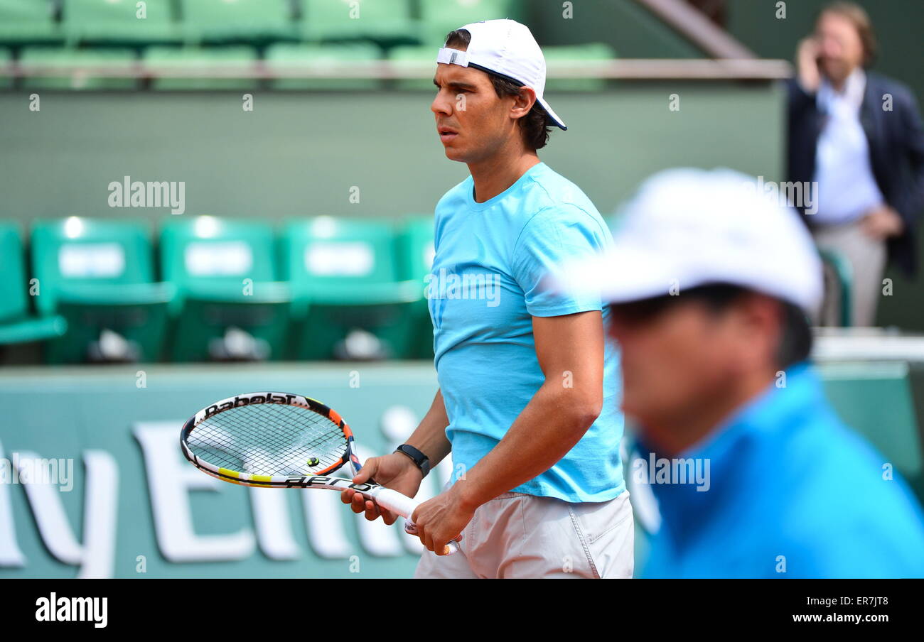 Toni NADAL Coach de Rafael Nadal - 21.05.2015 - Roland Garros 2015 ...