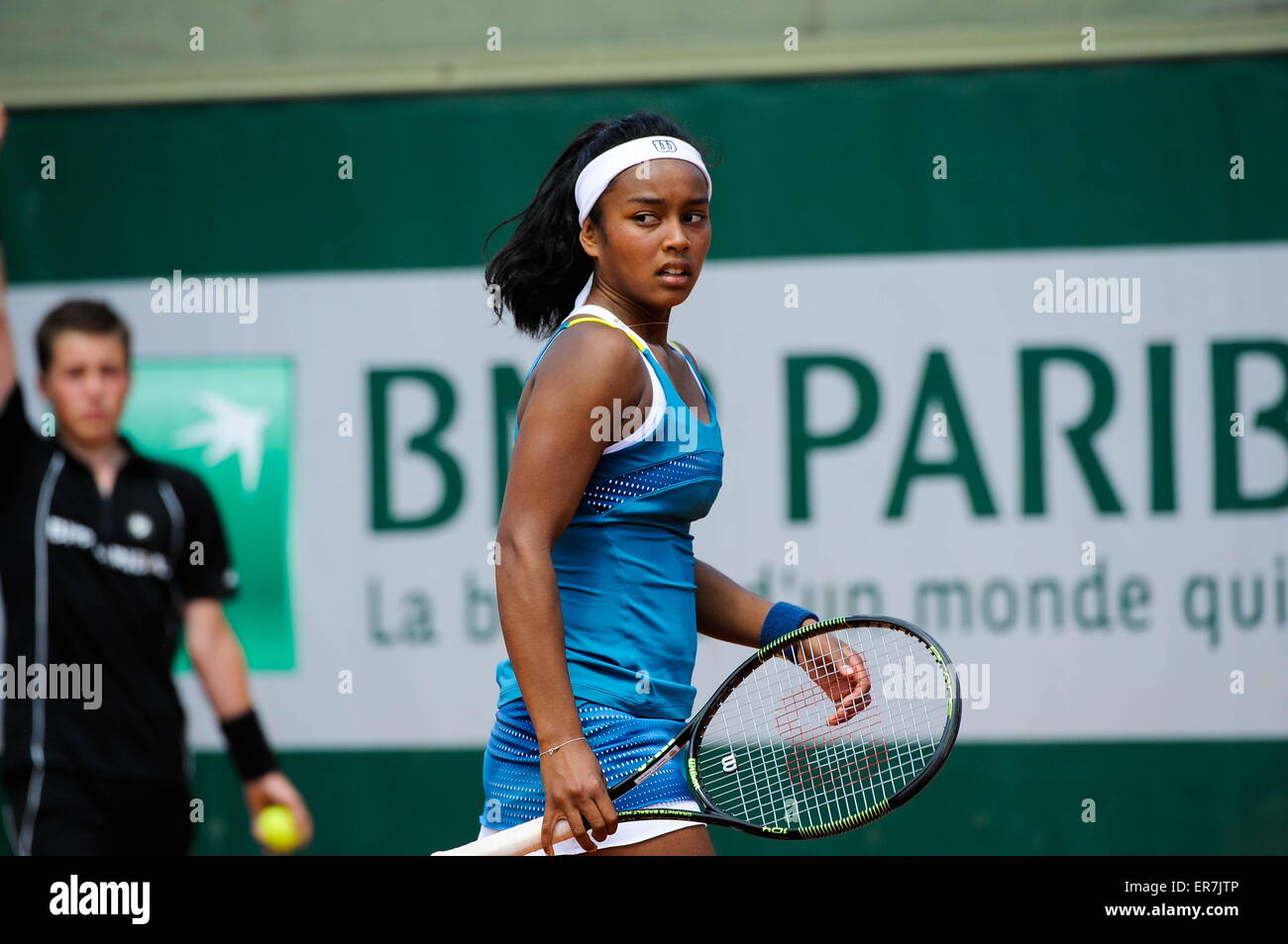 Tessah ANDRIANJAFITRIMO - 21.05.2015 - Qualifications Roland Garros ...