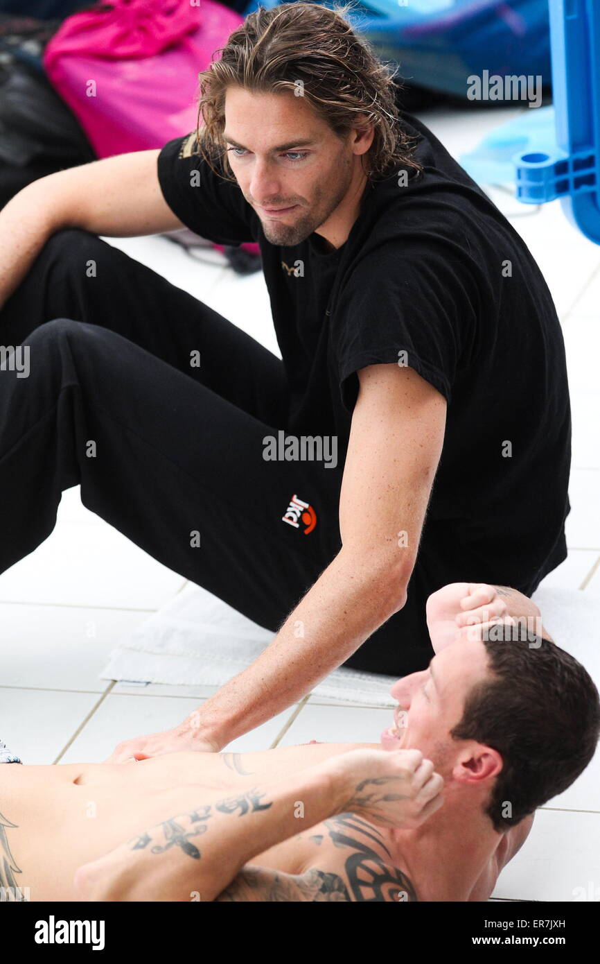 Camille LACOURT/Frederick BOUSQUET - 22.05.2015 - FFN Golden Tour ...