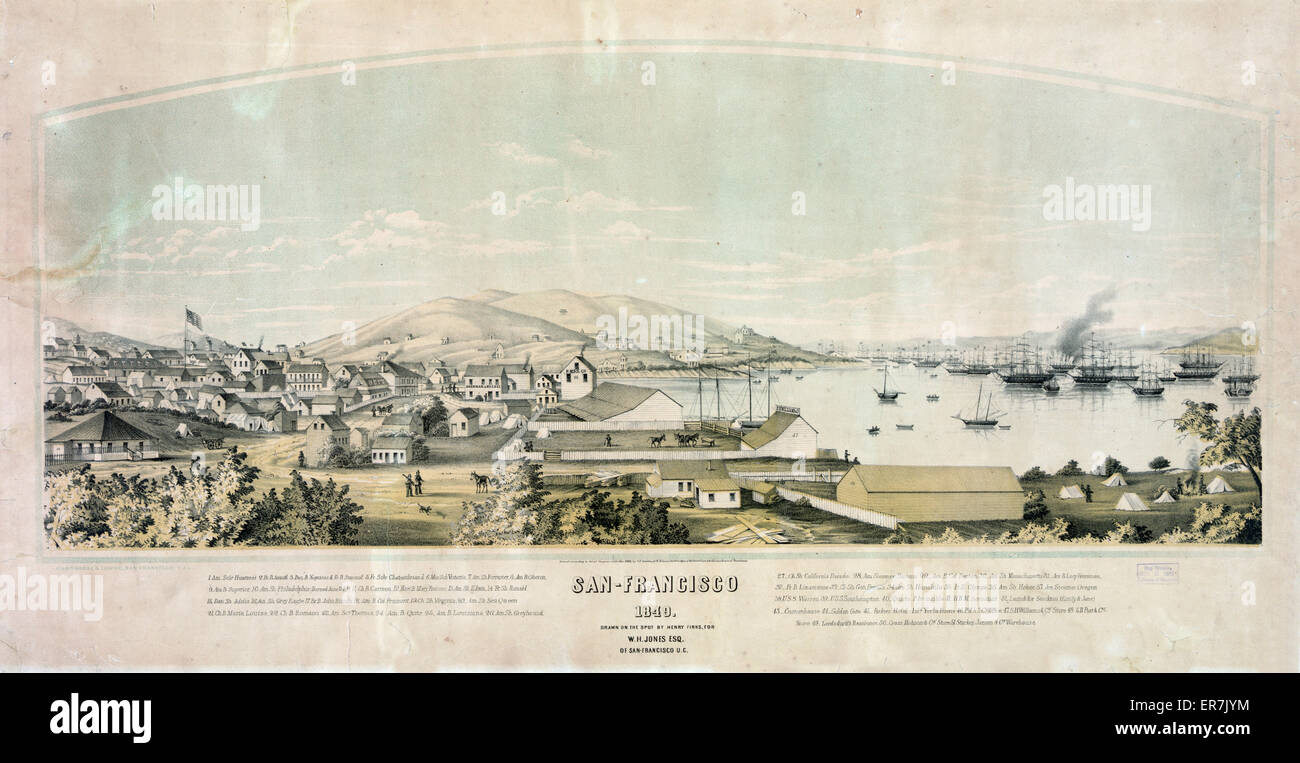 San francisco 1849 hi-res stock photography and images - Alamy