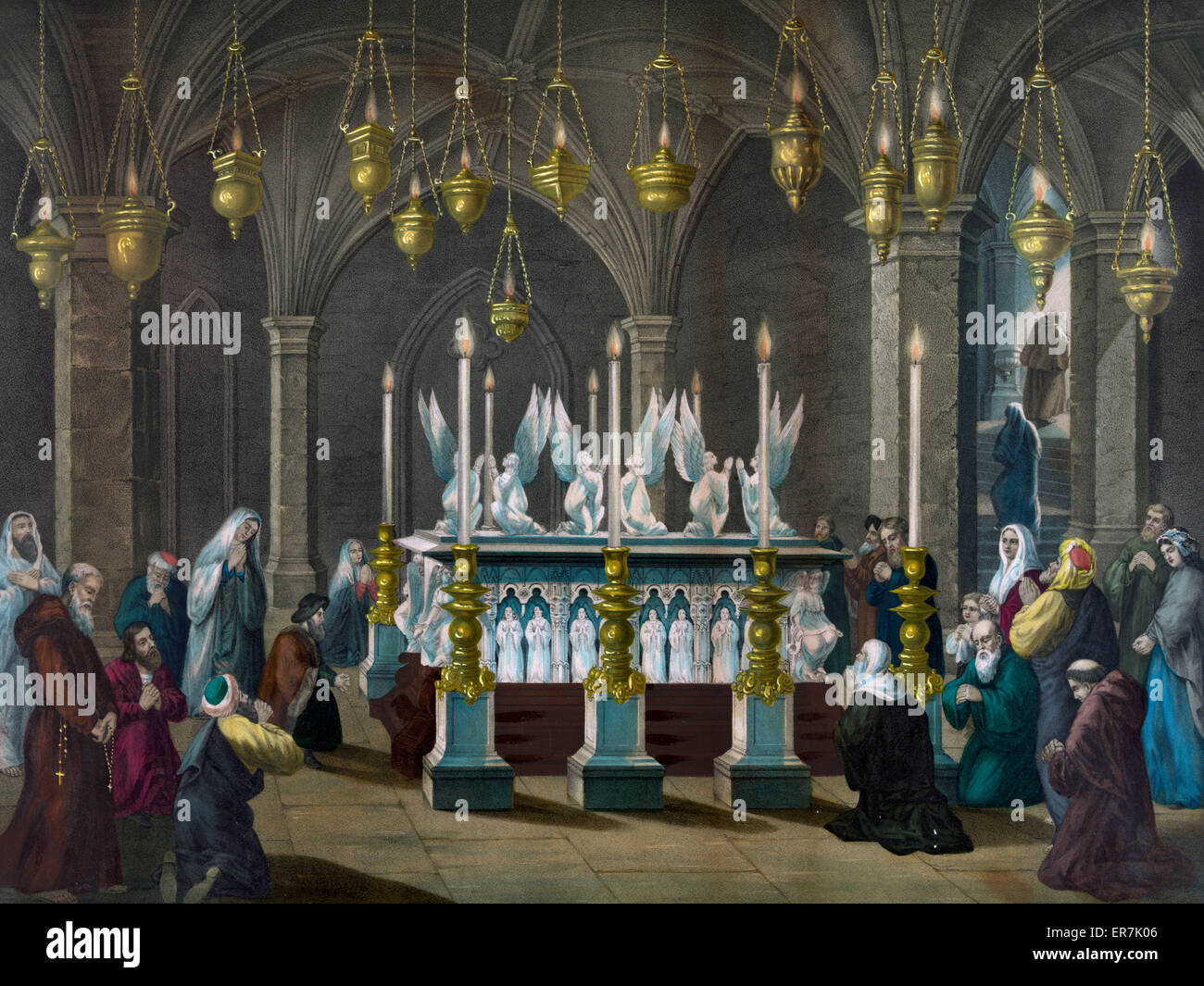 The sepulchre of Christ Stock Photo - Alamy