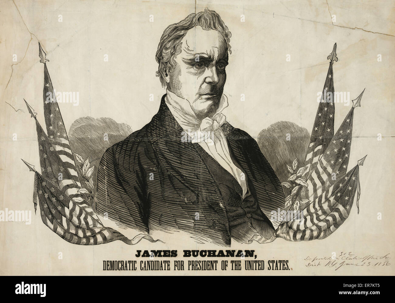 James buchanan portrait hi-res stock photography and images - Alamy