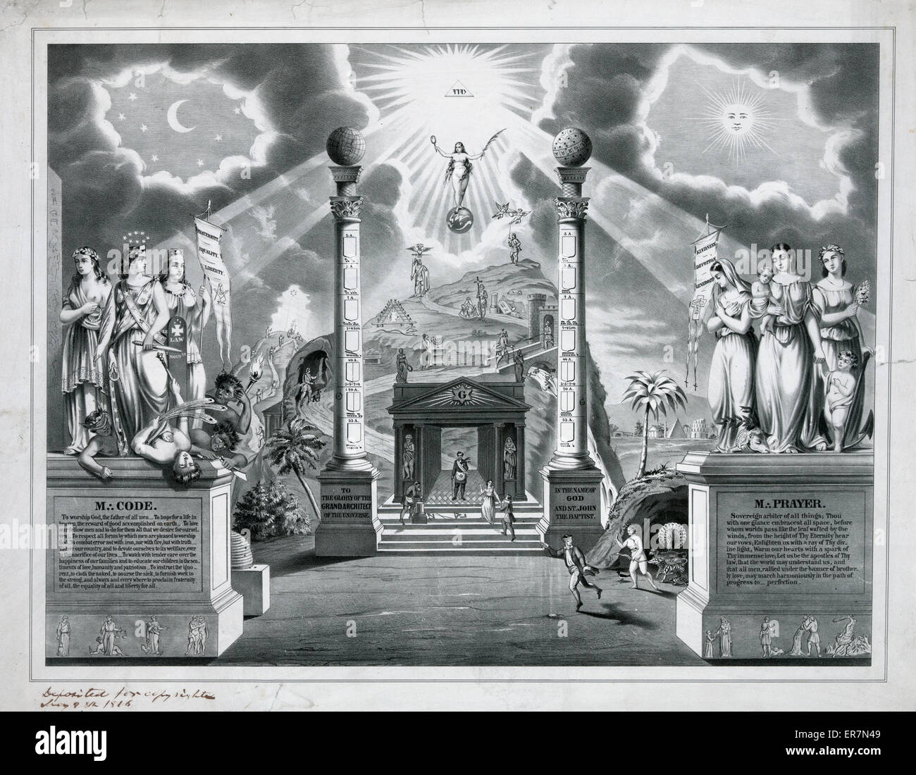 Masonic chart hi-res stock photography and images - Alamy