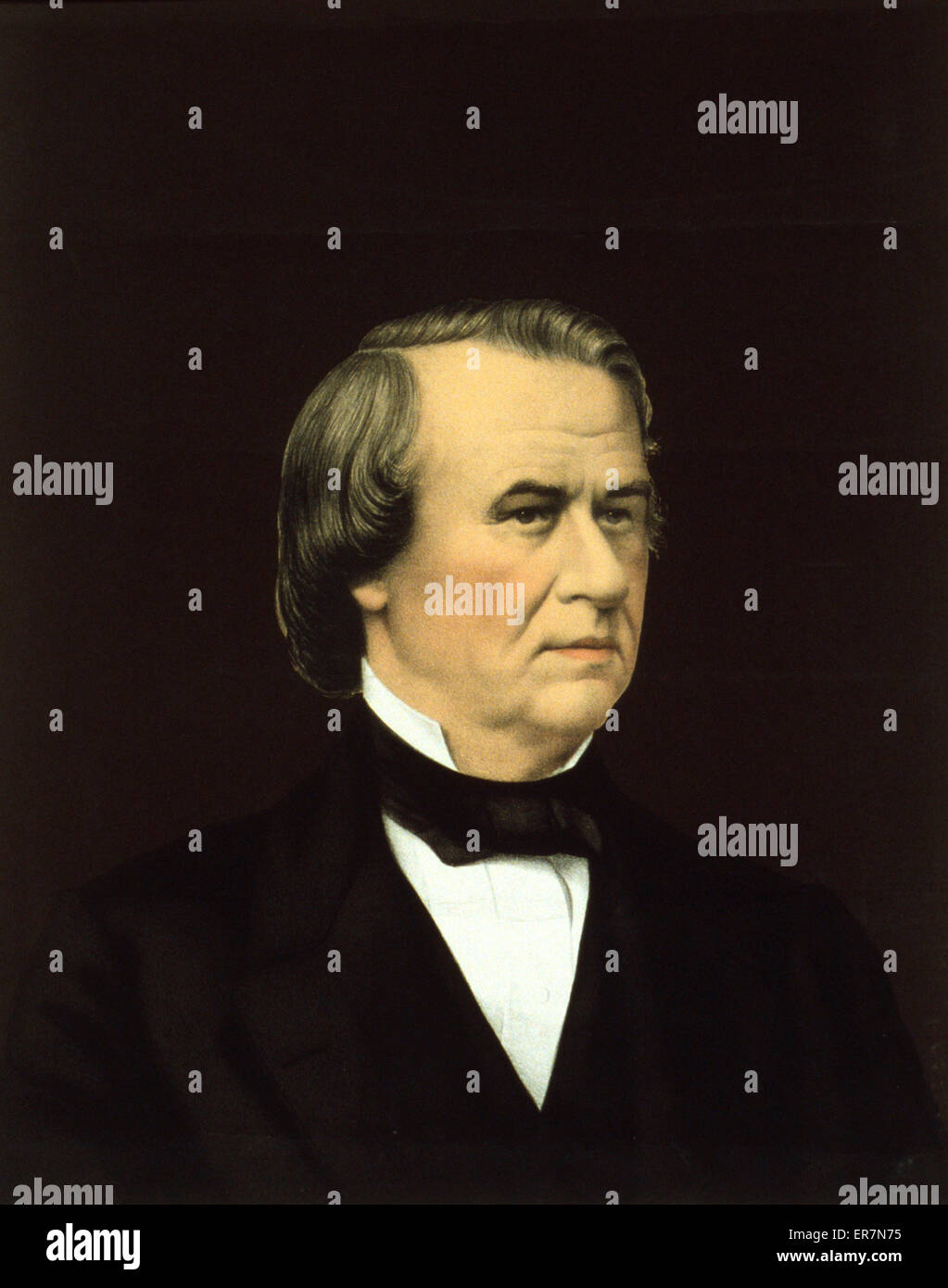 Andrew Johnson, Prest. U.S Stock Photo - Alamy