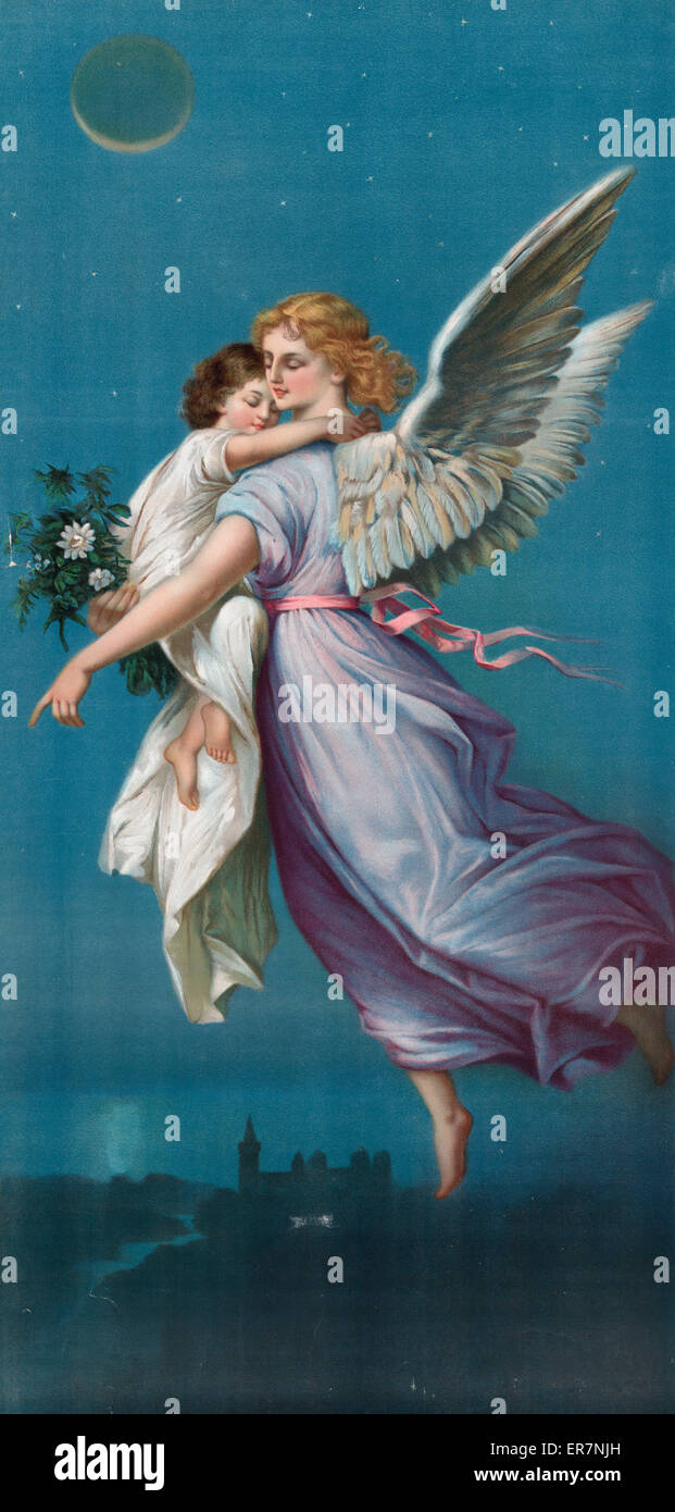 The Angel of Peace Stock Photo - Alamy